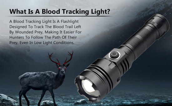 Rechargeable Blood Tracking Light for Night Hunting-Hunter Gifts