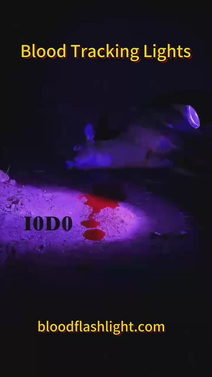 Can UV flashlights detect blood? – Blood Tracking Light